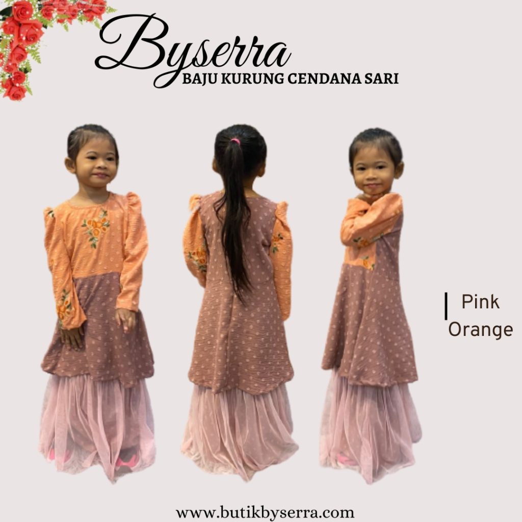BAJU KURUNG KANAK-KANAK Cendana Sari - Butik Byserra